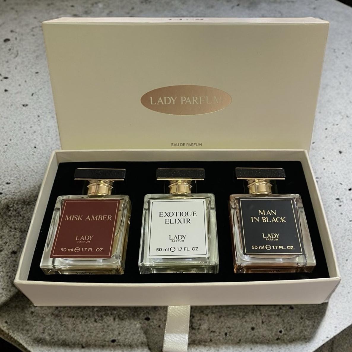 Lady Parfüm Set (50ml 3 Adet) - Lady Parfüm