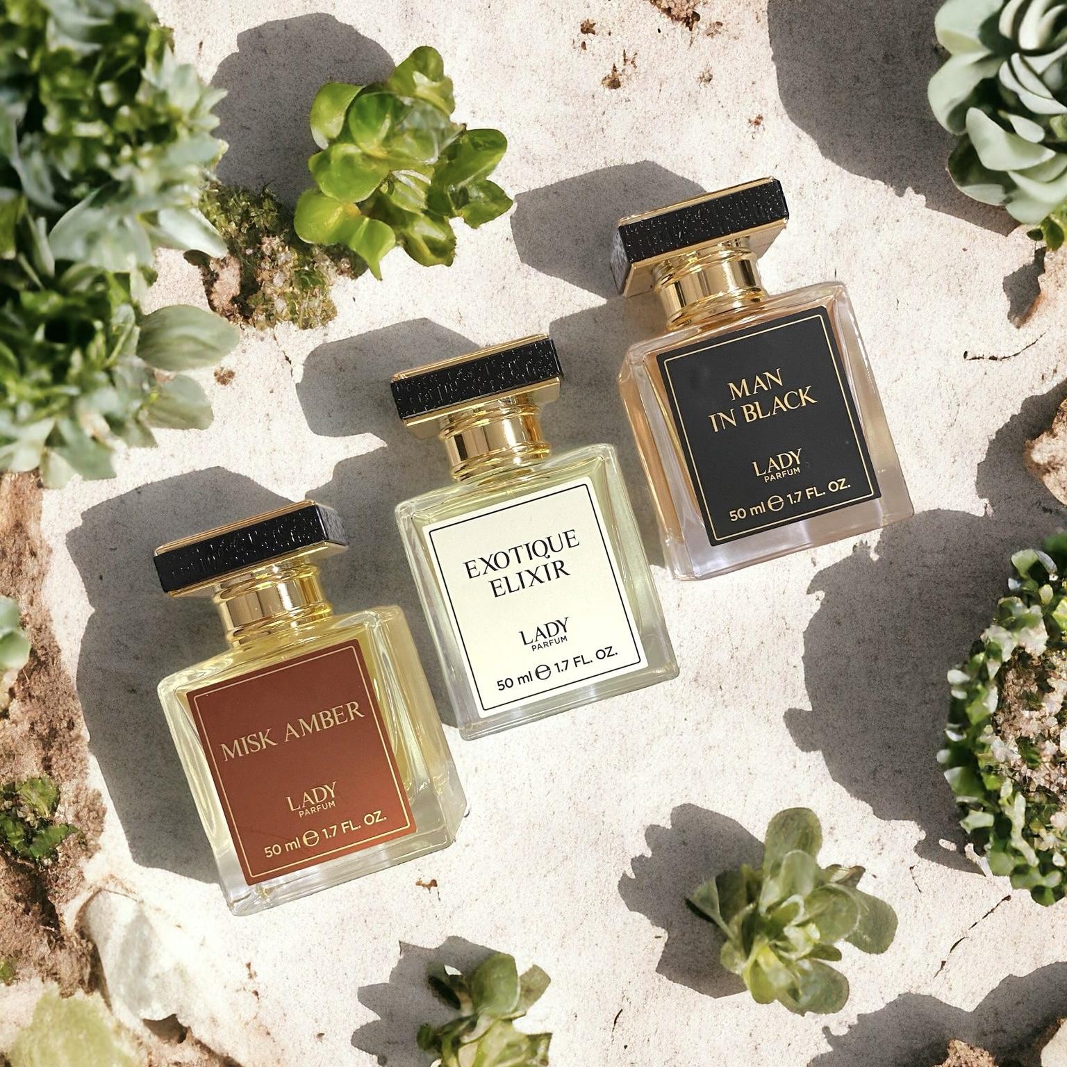 Lady Parfüm Set (50ml 3 Adet) - Lady Parfüm